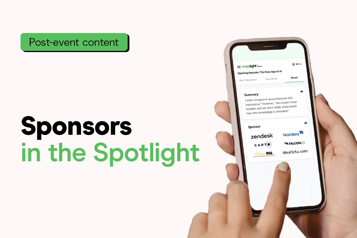 Boost Sponsor Visibility with Branded Post-Event Content